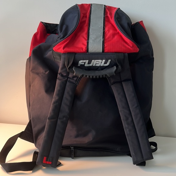 FUBU | Bags | Large Fubu Backpack Expandable Twin Pockets On Sides ...